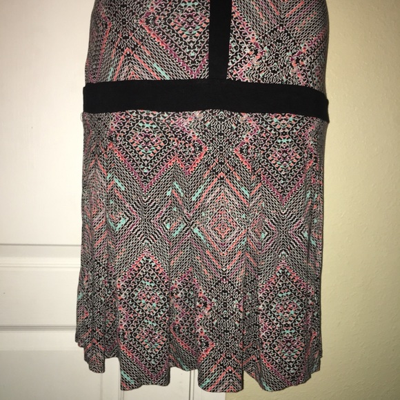 Mossimo Supply Co. | Dresses | Mossimo Graphic Dress With Cutouts Size ...